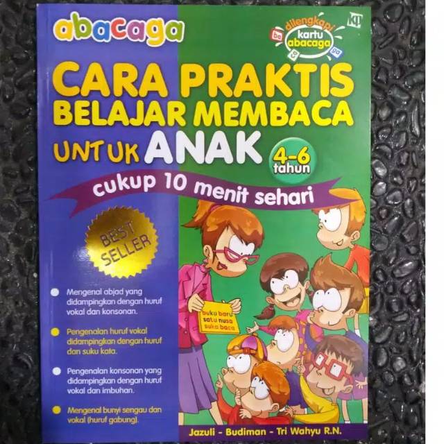 Jual BUKU ABACAGA CARA PRAKTIS BELAJAR MEMBACA UNTUK ANAK | Shopee ...