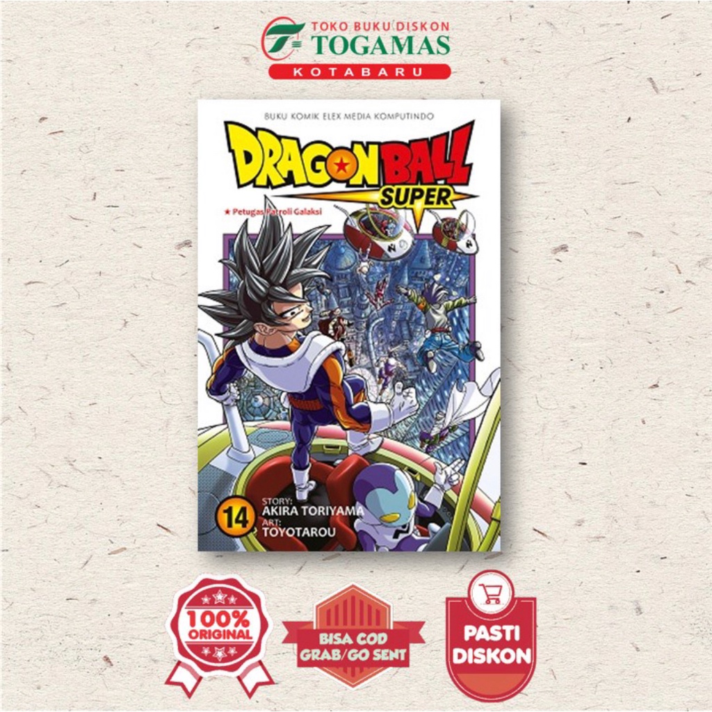 Jual TERBARU SERI 19 // DRAGON BALL SUPER 1 -19 - AKIRA TORIYAMA | Shopee Indonesia