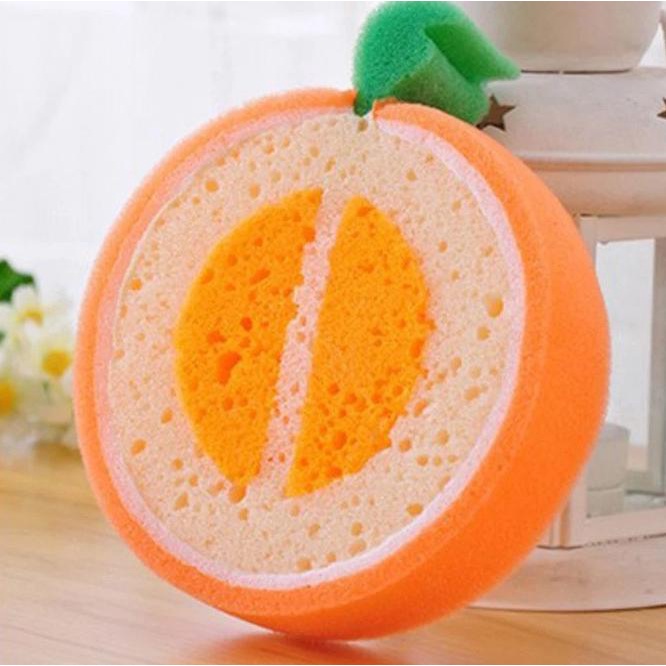 Jual Spon Cuci Piring Tebal Motif Aneka Buah Buahan Fruit Sponge Spon ...