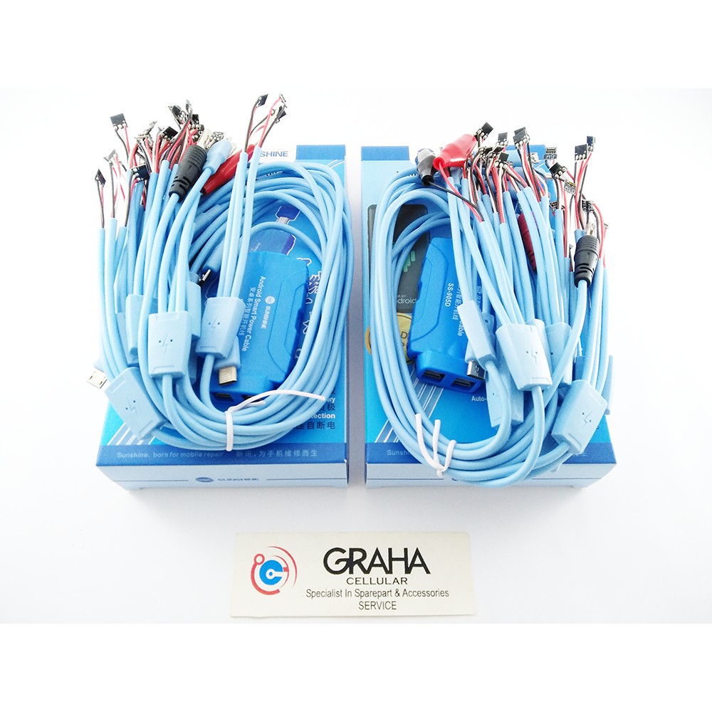 Jual KABEL POWER SUPPLY SUNSHINE SS-905D ANDROID + IPHONE | Shopee Indonesia