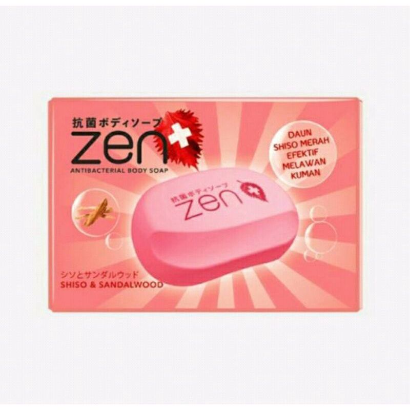 Jual ZEN Antibacterial Body Soap & Sandalwood Sabun Batang 80gr ...