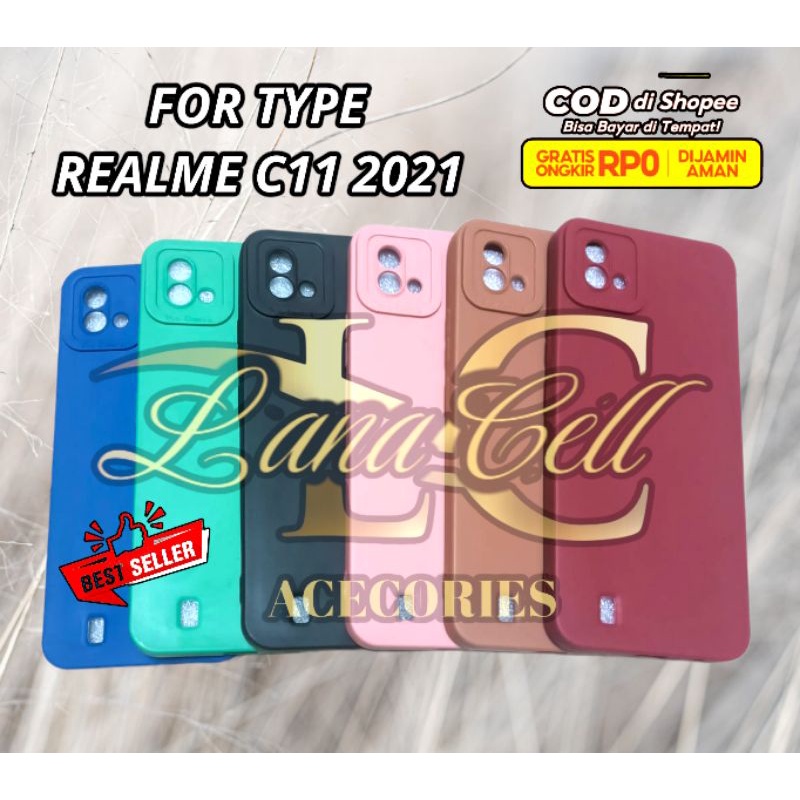 Jual SoftCase REALME C11 2021 Silicon ProCamera Macaron Full Cover ...