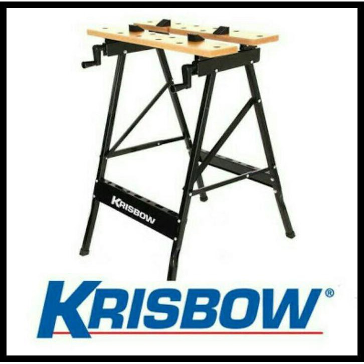 Jual WORK BENCH PORTABLE KRISBOW / MEJA KERJA GERGAJI POTONG KAYU ...