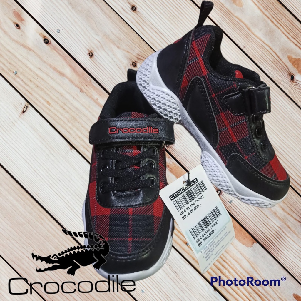 Jual CROCODILE SEPATU SNEAKERS BOY - READY LANGSUNG CO | Shopee Indonesia