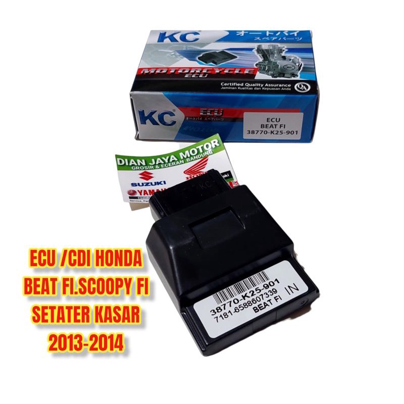 Jual ECU CDI ECM HONDA BEAT FI .SCOOPY FI SETATER KASAR STATER 38770 ...
