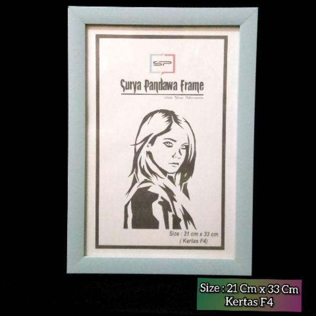 Jual PIGURA FOTO F4 BINGKAI FOTO F4 FRAME FOTO F4 21.5x33 Cm | Shopee ...