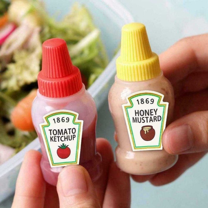Jual set botol saos kecap jepang bento sambal kecap madu mayonaise ...