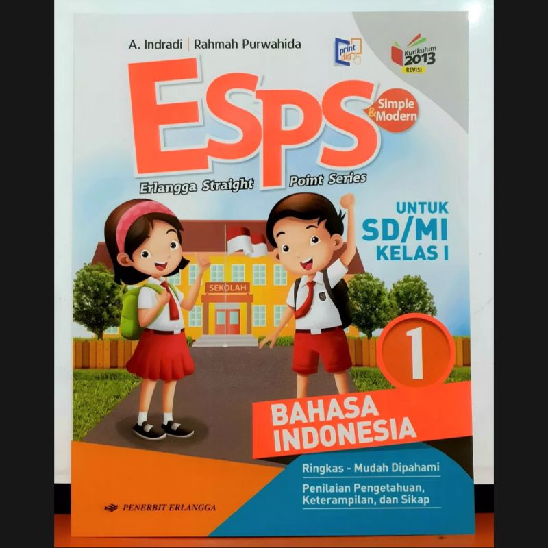 Jual BUKU BEKAS ERLANGGA - ESPS BAHASA INDONESIA KELAS 1/2/3/4/5/6 SD KURIKULUM 2013 REVISI ...