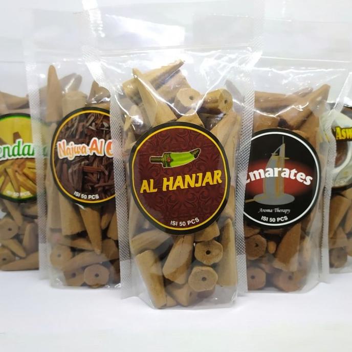 Jual buhur bakhour dupa kerucut stanggi berbagai macam aroma isi 50pcs ...