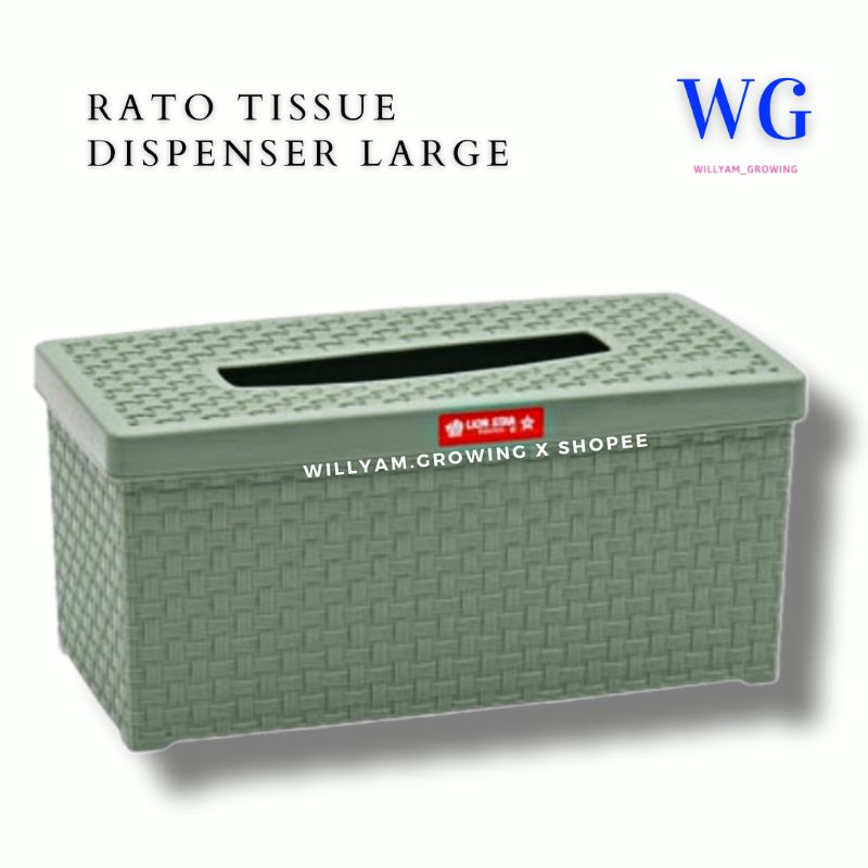 Jual Lion Star Kotak Tisu Box / Kotak Tissue Plastik Rato Tissue ...