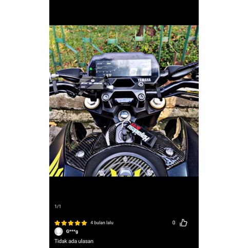 Jual Cover Tengki Depan Carbon Kevlar Khusus Yamaha MT15 merk Envenom ...