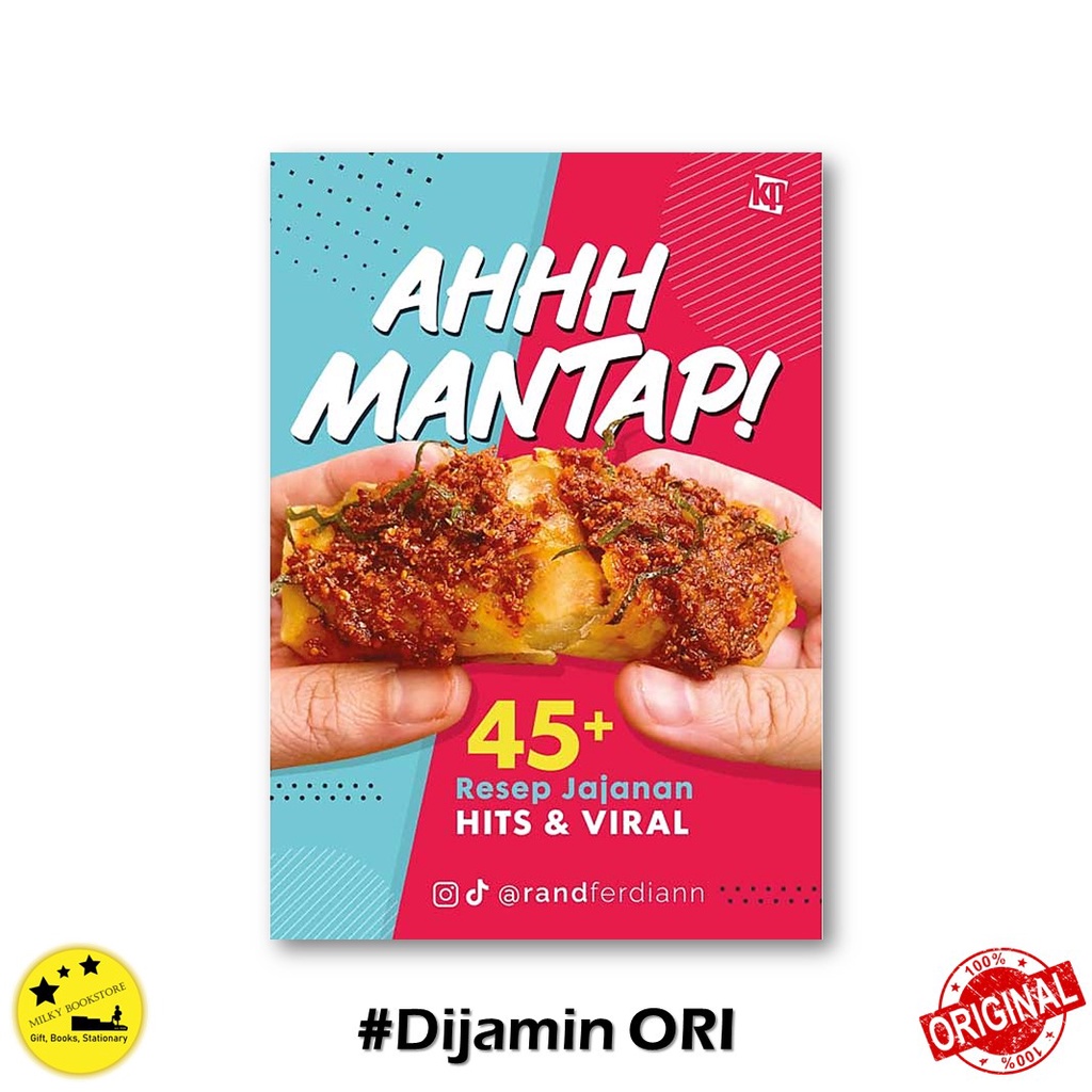 Jual Buku Resep Viral Ahhh Mantap! 45+ Resep Jajanan Hits & Viral ...