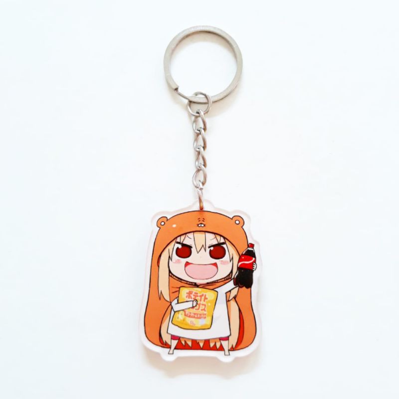 Jual Keychain Anime Himouto Umaru chan Umaru-chan Gantungan Kunci Ganci ...