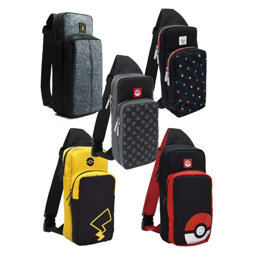 Jual Go Pack Pokemon Let's Go Eevee Shoulder Pouch Bag for Nintendo ...