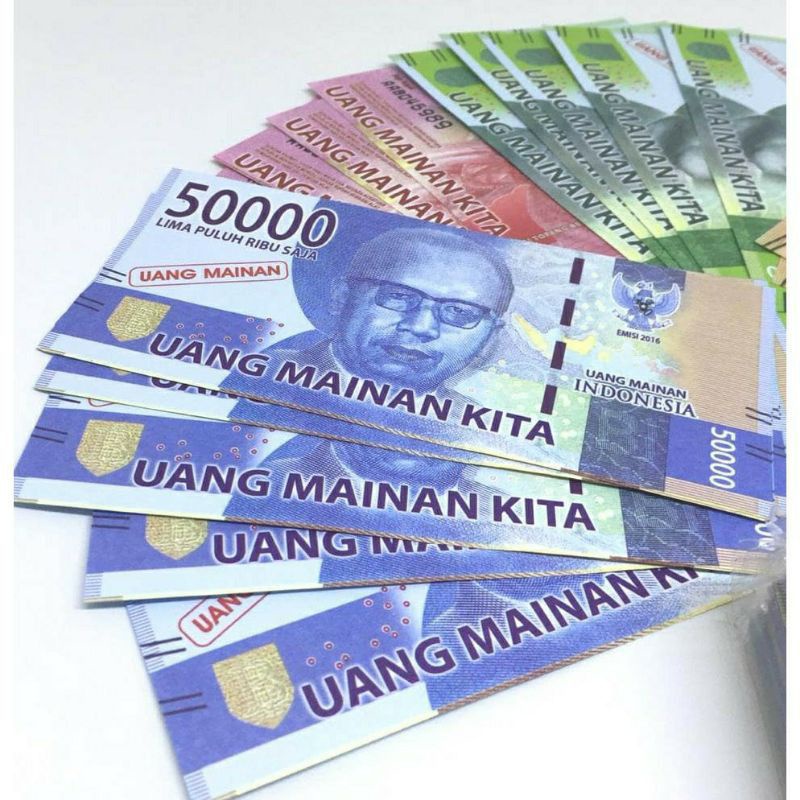 Jual 100 lembar uang mainan | Shopee Indonesia