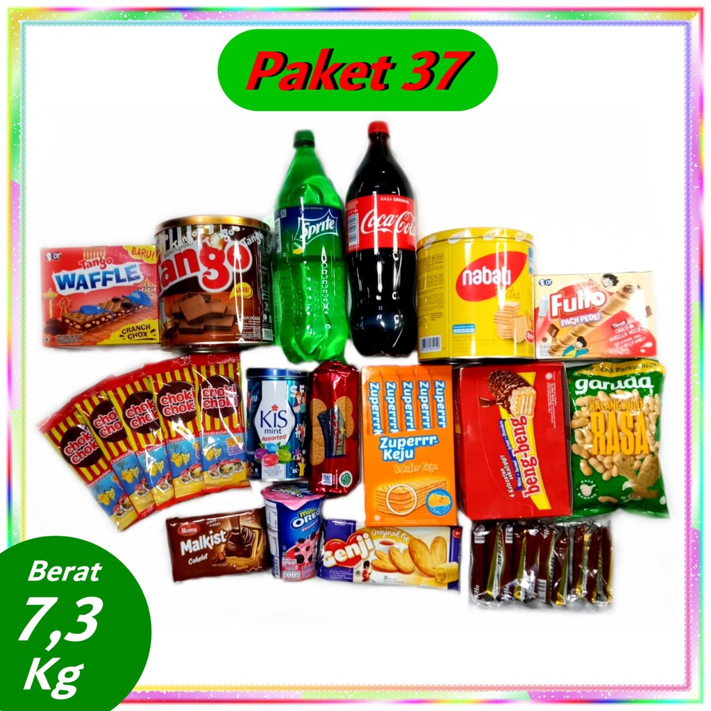 Jual Paket no 37 Paket Makanan Ringan Parsel Family Snack | Shopee ...