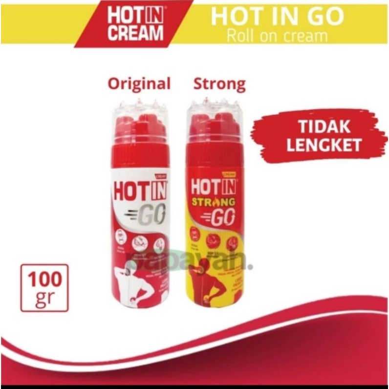 Jual Hotin Cream Go Roller 100gr | Shopee Indonesia