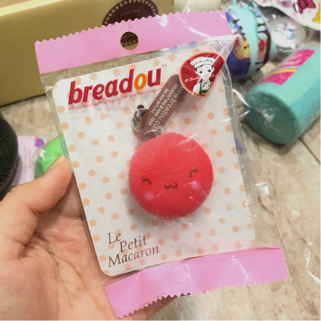 Jual Breadou red macaron squishy RARE SQUISHY | Shopee Indonesia