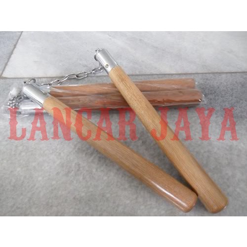 Jual Nunchaku- Double Stick Wooden, Nunchaku Ruyung Kayu Tradisional ...