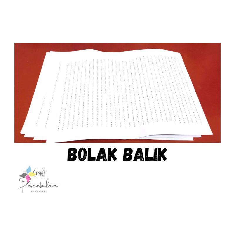 Jual TES KRAEPELIN A3 / TES KORAN / TES PSIKOTES | Shopee Indonesia