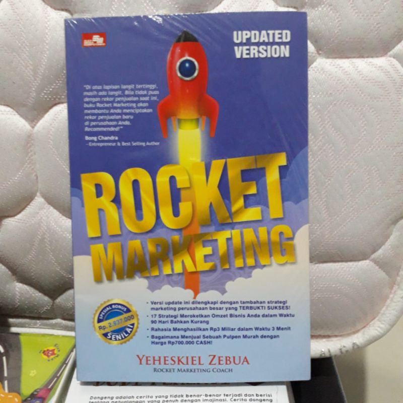 Jual BUKU ROKET MARKETING UPDATED VERSION BY YEHESKIEL ZEBUA | Shopee ...