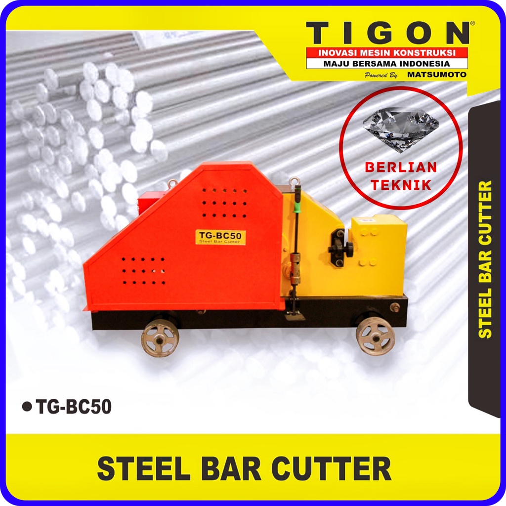 Jual Steel Bar Cutter Tigon TG BC 50 / TBC 50 | 6 - 50 mm | Shopee Indonesia