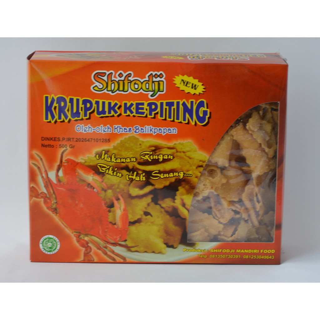 Jual Kerupuk Kepiting Shifodji 500gr | Shopee Indonesia