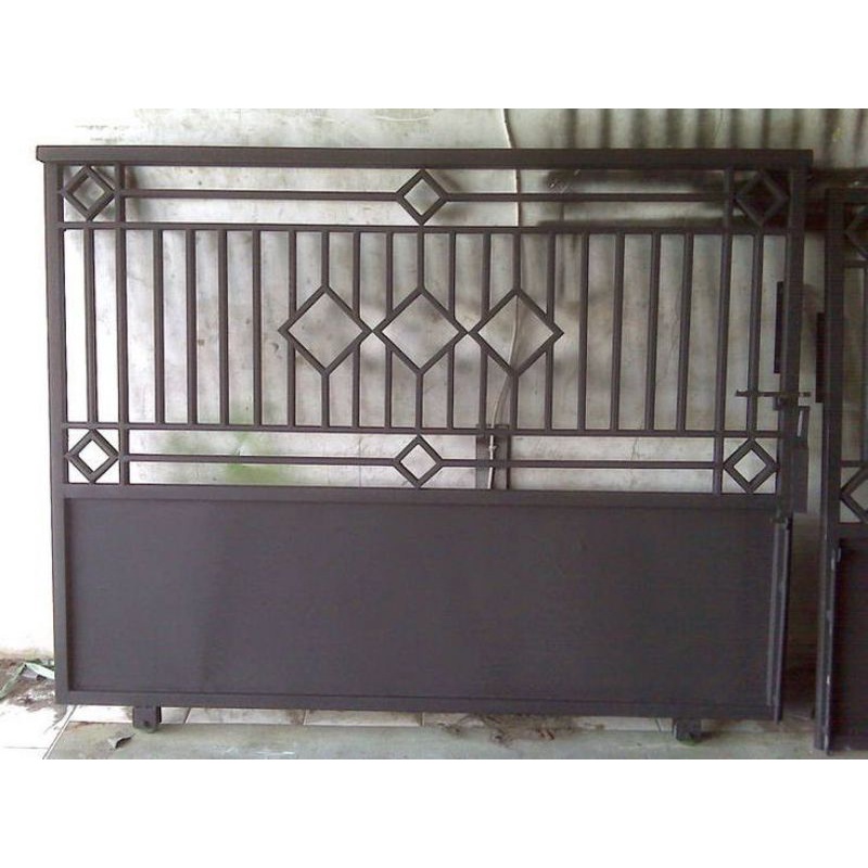 Jual pagar/pintu dorong minimalis | Shopee Indonesia