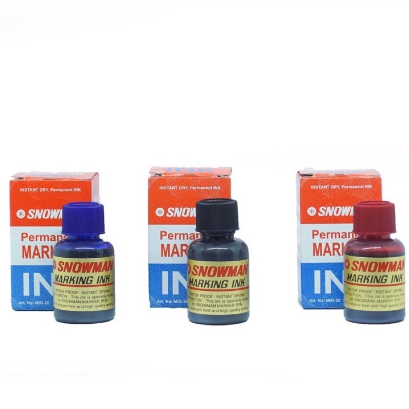 Jual Snowman permanent marking ink | Shopee Indonesia