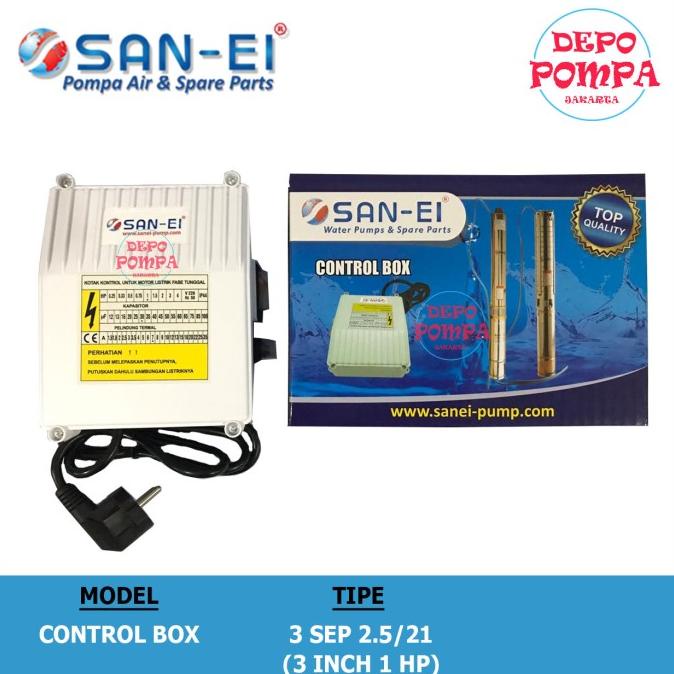 Jual Control Box Pompa Air Satelit San Ei 3 Inch 1 Hp | Shopee Indonesia