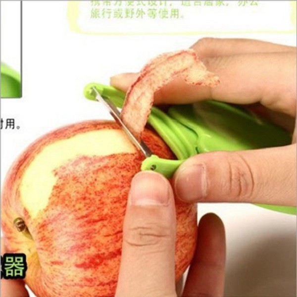 Jual BOSS - Pisau Kupa Buah dan sayur motif bentuk apple | Shopee Indonesia