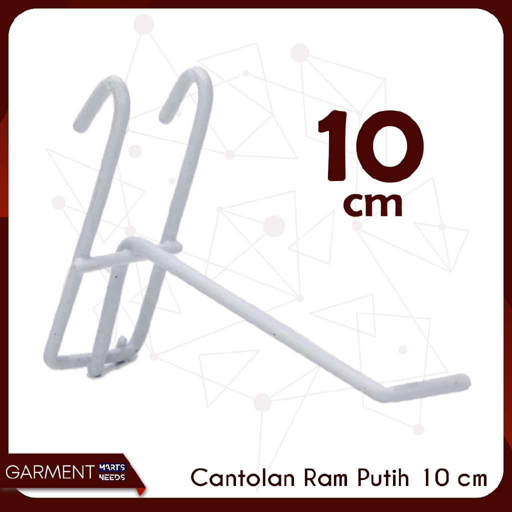 Jual Cantolan Ram Besi 10 Cm Hook Display Aksesoris | Shopee Indonesia