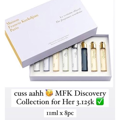 Jual MFK 11ml EDP Collection / Discovery Collection For Her | Shopee ...