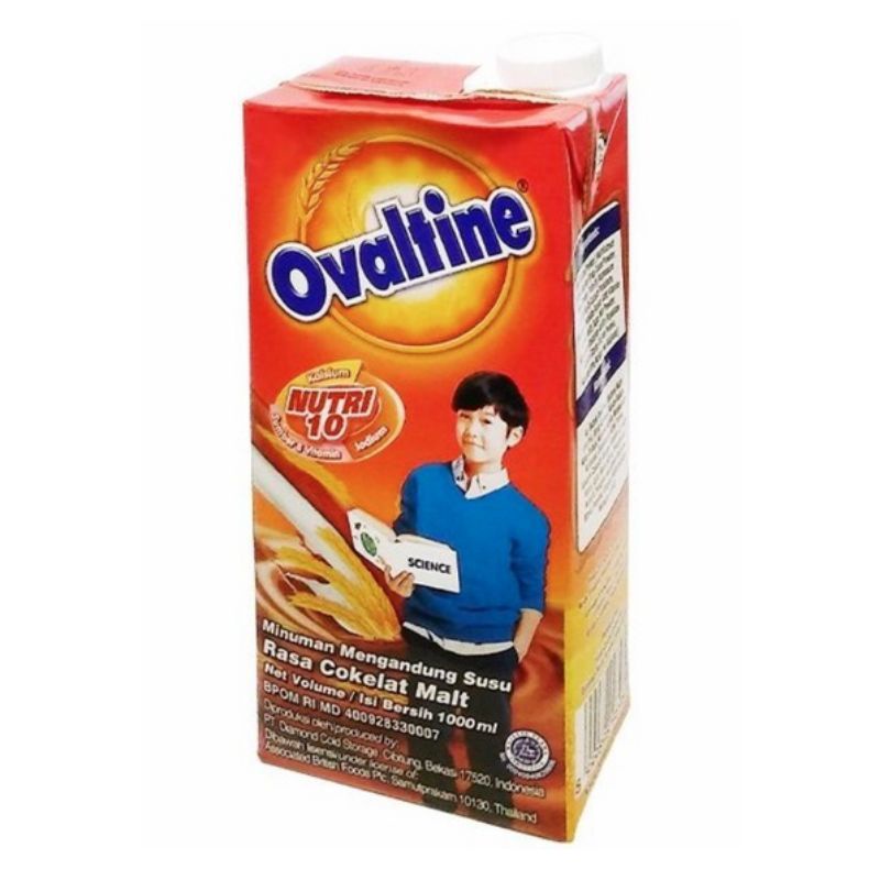 Jual Ovaltine Susu Rasa Coklat Malt Kemasan 1 Liter | Shopee Indonesia
