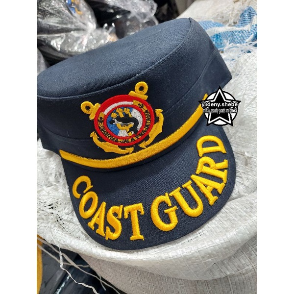 Jual TOPI KOMANDO COAST GUARD KPLP | Shopee Indonesia