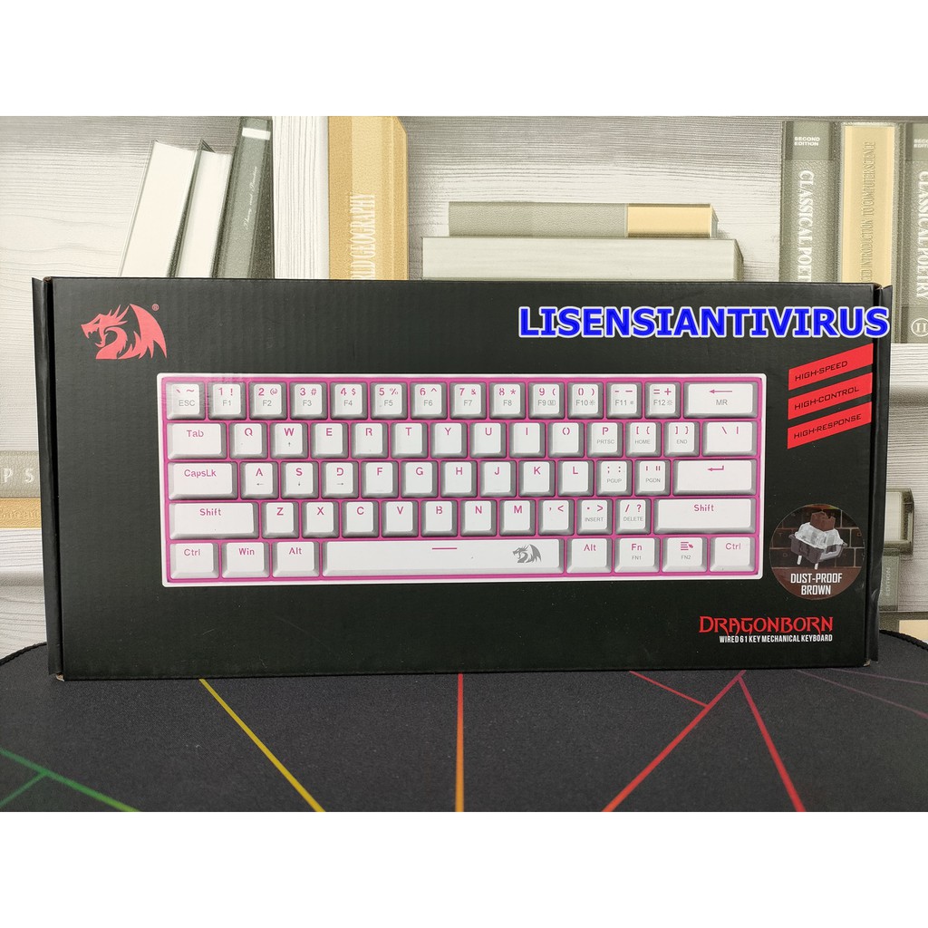 Jual REDDRAGON Redragon Mechanical Gaming Keyboard DRAGONBORN WHITE ...