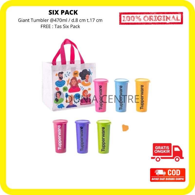 Jual PROMO TUPPERWARE GELAS GIANT TUMBLER ECER ORIGINAL | Shopee Indonesia