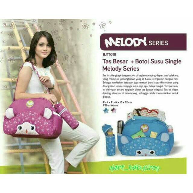 Jual Tas baby melody series besar (READY UNGU) | Shopee Indonesia