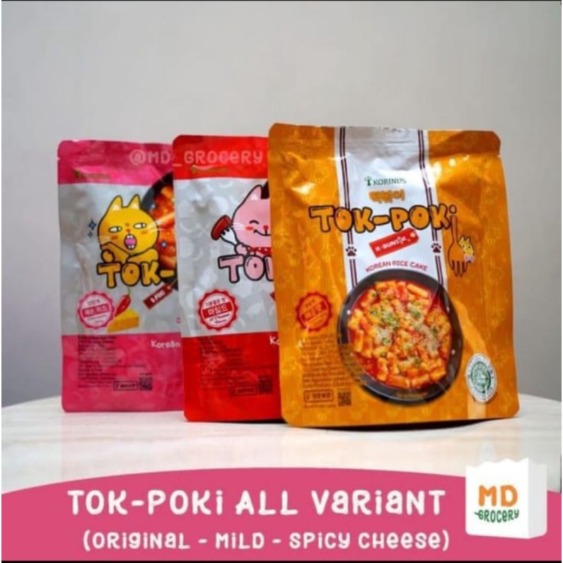 Jual Tok-Pokki instan /Tteokbokki instan / Bunsik Tteokbokki | Shopee ...
