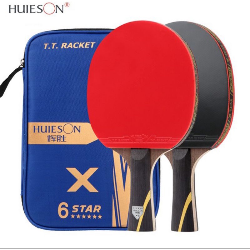 Jual Bet Pingpong Huieson 6 Star Blade Bat Tenis Meja Bintang Enam ...