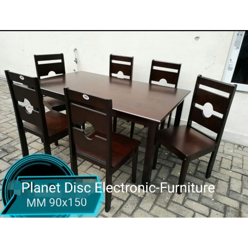 Jual Meja Makan 6 Kursi Dining Table 6 Person | Shopee Indonesia