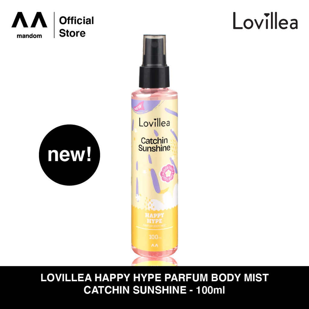 Jual LOVILLEA Happy Hype Parfum Body Mist Catchin Sunshine 100ml ...
