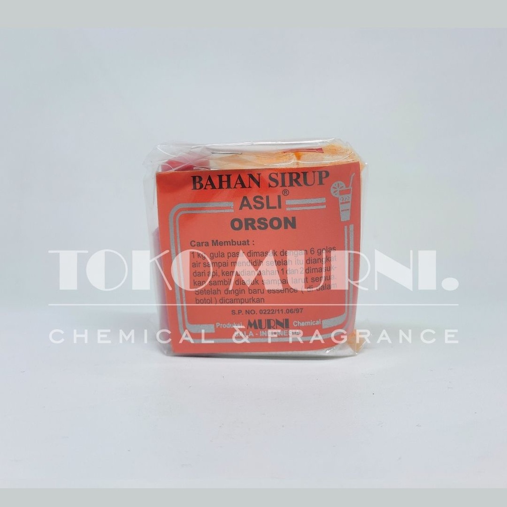 Jual ORSON - BAHAN SIRUP MURNI (GANDARASA MURNI) | Shopee Indonesia