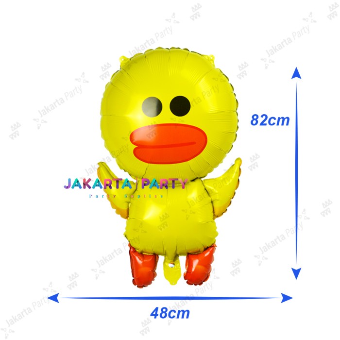 Jual Balon Foil Bebek Jumbo / Balon Karakter Bebek / Balon Foil Animal ...