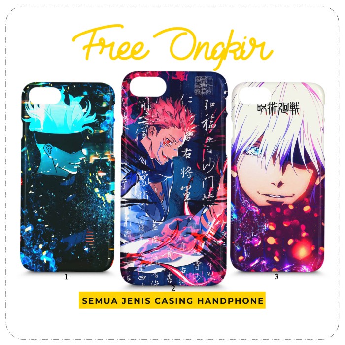 Jual Case Anime Jujutsu Kaisen Casing HP Custom All Type | Shopee Indonesia