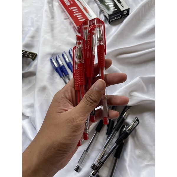Jual Eselon Mini Gel Pen / Pulpen Warna Warni / Pulpen / 0.5mm | Shopee ...