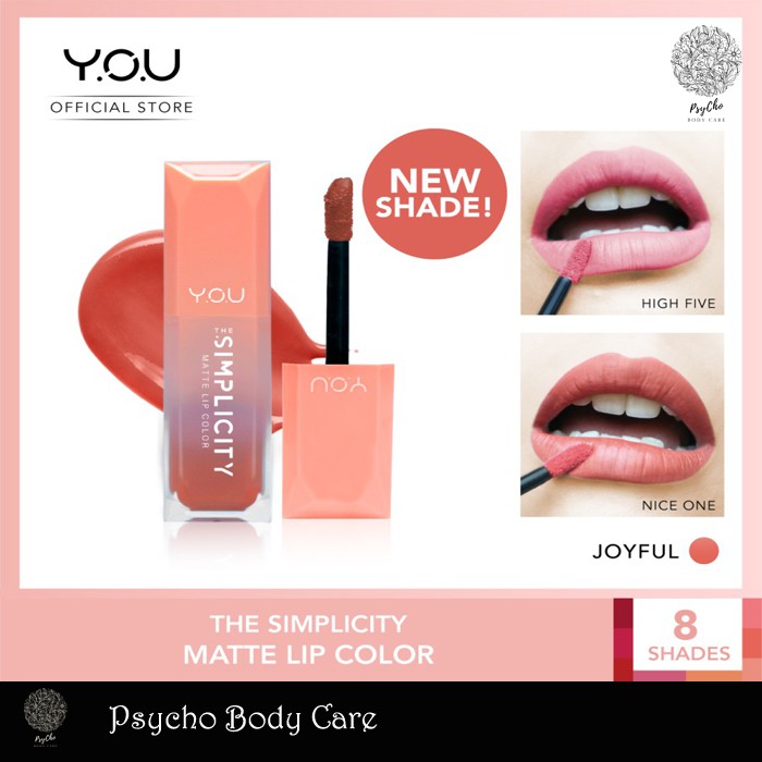 Jual YOU The Simplicity Matte Lip Color Lipstick Original Bisa COD ...