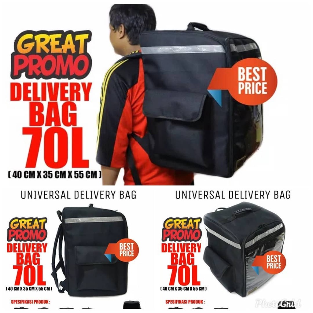 Jual Tas Punggung kurir / Tas Delivery / Tas Kurir / Tas Grab / Tas ...