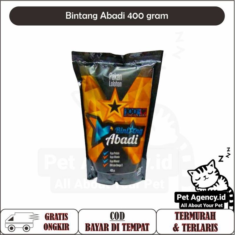 Jual Bintang Abadi 400 gram/ pakan paruh bengkok murah | Shopee Indonesia