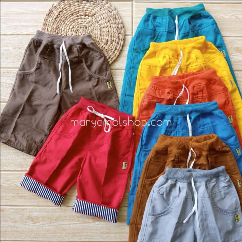 Jual Celana Pendek Anak Chino Model Stik Balik | Shopee Indonesia